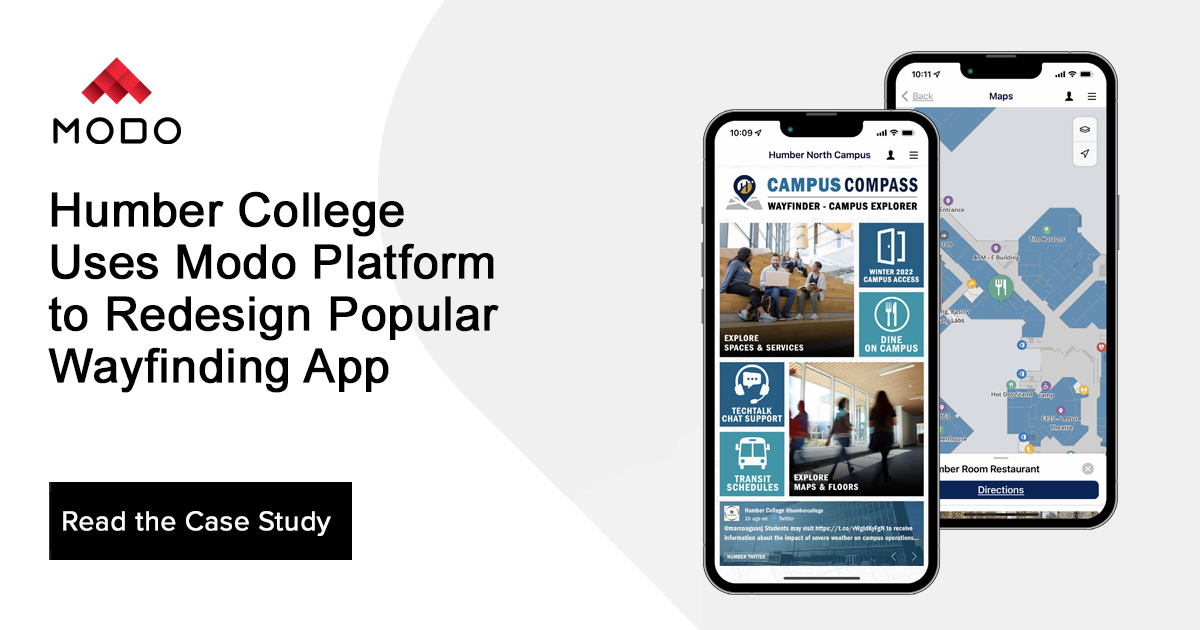 Humber College Mobile Wayfinding Case Study | Modo Labs