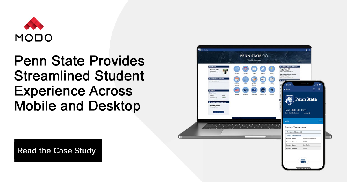Penn State Go Campus Mobile App Case Study | Modo Labs