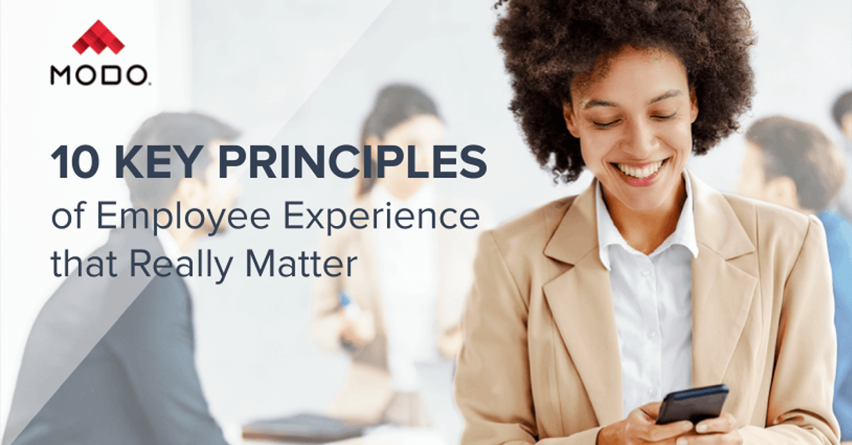 Modo Labs - 10 Principles for a Connected & Engaged Workplace